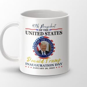 Donald Trump Inauguration Day 2025 Coffee Mug