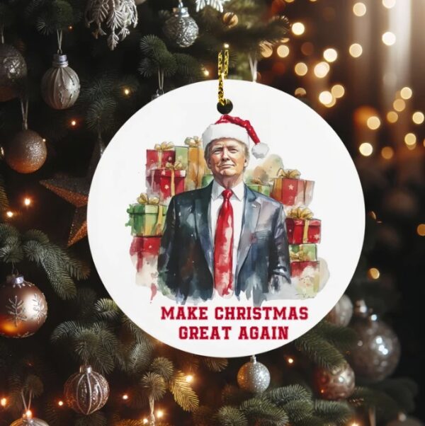 President Donald Trump Christmas