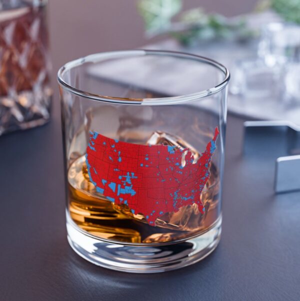 Donald Trump Whiskey Glass, 47th President Bourbon Glasses